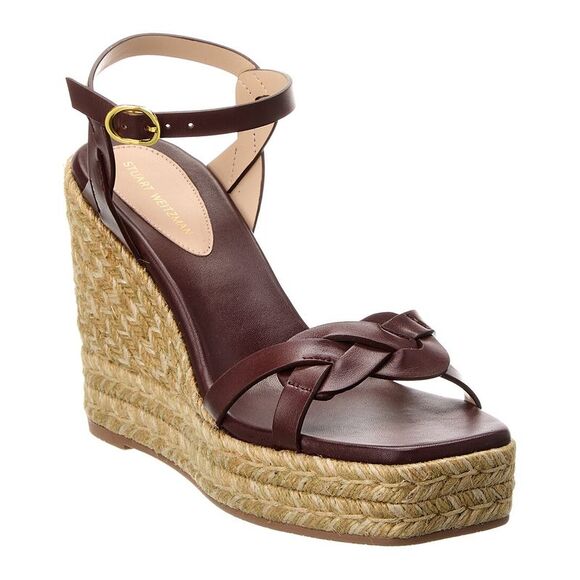 Stuart Weitzman | Shoes | Stuart Weitzman Braida Max Leather Wedge ...